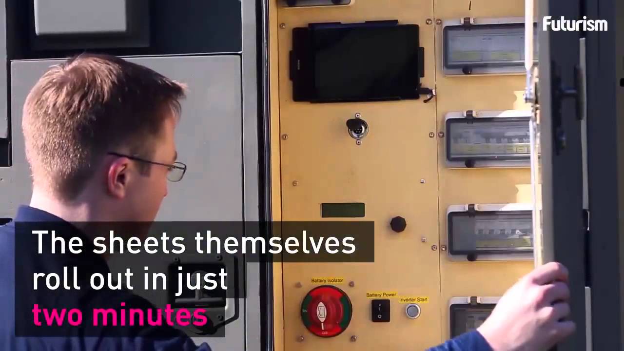 Instant energy — Roll Out solar panels – Self Reliance Central